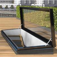 China Level 9 Wind Pressure Resistance Skylight Window With Stainless Steel Screen Netting for sale