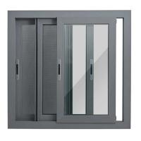 China Stainless Steel Screen Netting Casement Windows With Air Insulation And Water Tightness for sale