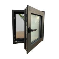 China Stainless Steel Screen Netting Casement Windows With Air Insulation And Water Tightness for sale