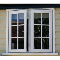 China Stainless Steel Screen Netting Casement Windows With Air Insulation And Water Tightness for sale