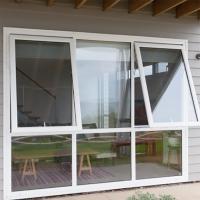 China Horizontal Opening Aluminum Alloy Frame Commercial Skate Window for Residential House for sale