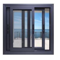 China Modern Design Aluminum Alloy Sliding Windows Affordable Durable and Horizontal Opening for sale