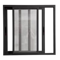 China Modern Design Aluminum Alloy Sliding Windows Affordable Durable and Horizontal Opening for sale