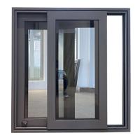 China Modern Design Aluminum Alloy Sliding Windows Affordable Durable and Horizontal Opening for sale