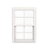 China Aluminum Glass Automatic Vertical Sliding Double Hung Windows For Hanging Curtain Type for sale