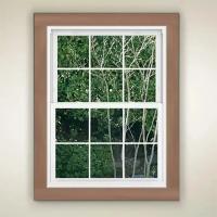 China Aluminum Glass Automatic Vertical Sliding Double Hung Windows For Hanging Curtain Type for sale