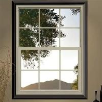 China Aluminum Glass Automatic Vertical Sliding Double Hung Windows For Hanging Curtain Type for sale