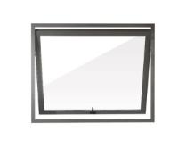 China Folding Screen Aluminum Top Hung Windows For Advanced Production Facade Decoration Solution for sale