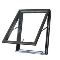 China Folding Screen SKATE Modern Design Double Glazed Aluminum Alloy Awning Windows for sale
