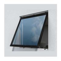 China Folding Screen SKATE Modern Design Double Glazed Aluminum Alloy Awning Windows for sale