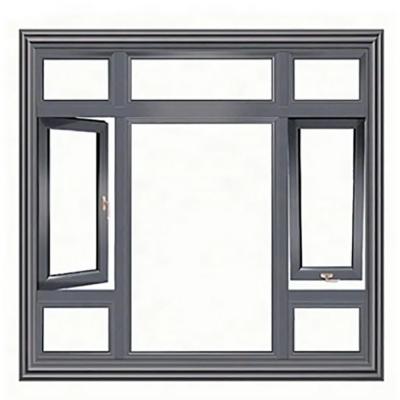 China Level 8 Air Tightness Consultation For Thermal Break Casement Windows In Modern Design for sale