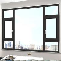 China Level 8 Air Tightness Consultation For Thermal Break Casement Windows In Modern Design for sale