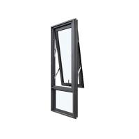 China Level 9 Wind Pressure Resistance Hanging Aluminum Top Hung Windows for Customized Design Project for sale