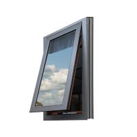 China Level 9 Wind Pressure Resistance Hanging Aluminum Top Hung Windows for Customized Design Project for sale