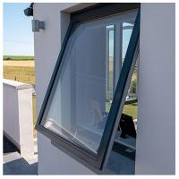 China Level 9 Wind Pressure Resistance Hanging Aluminum Top Hung Windows for Customized Design Project for sale