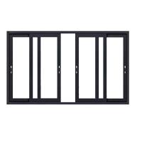 China Level 8 Air Tightness  Aluminum Alloy Sliding Window for Modern Commercial Spaces for sale