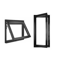 China Level 8 Air Tightness European Style Aluminum Alloy Awning Windows For Commercial Projects for sale
