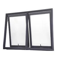 China Level 8 Air Tightness European Style Aluminum Alloy Awning Windows For Commercial Projects for sale