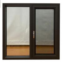 China Fashion Style Aluminum Alloy Sliding Window With Horizontal Opening Pattern By R&D for sale