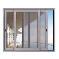 China Fashion Style Aluminum Alloy Sliding Window With Horizontal Opening Pattern By R&D for sale