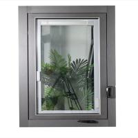 China Thermal Break Aluminum Profile Double Glazed Casement Windows For Soundproofing for sale