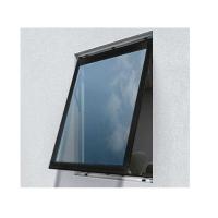 China Double Glazed Black Aluminum Alloy Awning Windows for sale