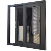 China 80 Sealing Layers Aluminum Alloy Sliding Windows For Commercial Project Office Building for sale