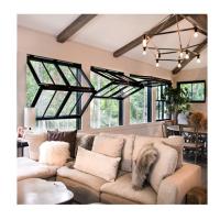 China Thermal Break Aluminum Alloy Bi-Fold Windows with High Strength Heat Insulation Strip for Residentials for sale