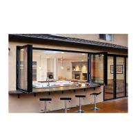 China Thermal Break Aluminum Alloy Bi-Fold Windows with High Strength Heat Insulation Strip for Residentials for sale