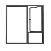 China Aluminum Alloy Frame European Style Awning Windows With High Wind Pressure Resistance for sale