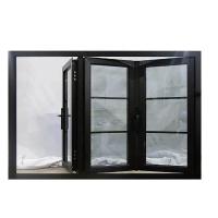 China Aluminum Alloy Bi-Fold Windows Soundproof And Wind Pressure Resistant For Distributors for sale