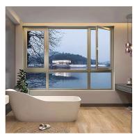 China High Air Tightness Hanging Curtain Type Aluminum Sliding Windows for sale