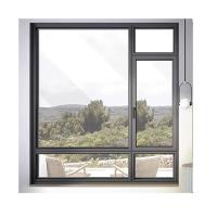China High Air Tightness Hanging Curtain Type Aluminum Sliding Windows for sale