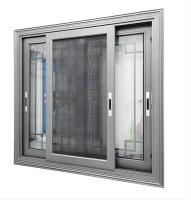 China Factory Direct Sales Aluminum Vertical Sliding Window with 1.8 Wall Thickness for sale