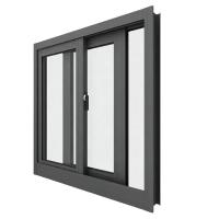 China Factory Direct Sales Aluminum Vertical Sliding Window with 1.8 Wall Thickness for sale