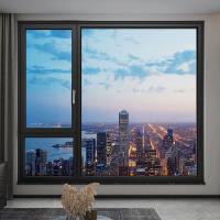 China Folding Screen Aluminum Sliding Window for Home 2.2mm Wall Thickness for sale