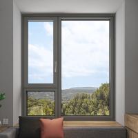 China Folding Screen Aluminum Sliding Window for Home 2.2mm Wall Thickness for sale