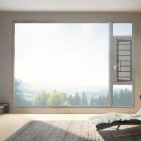 China Aluminum Slim Casement Windows with 304 Stainless Steel Mesh for sale