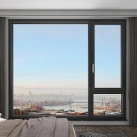 China Thermal Break Aluminum Casement Windows With 35dB Sound Insulation For Living Room for sale