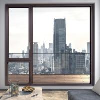 China Thermal Break Aluminum Casement Windows With 35dB Sound Insulation For Living Room for sale