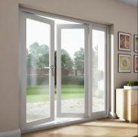 China Aluminum Casement Doors With 35 DB Sound Insulation And Optional Color For Living Room for sale