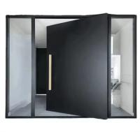 China Skate Pivoting Doors Easy To Clean And Maintain Effortless Maintenance And Sleek Design for sale