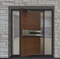 China Effortless Opening And Enhanced Security Pivot Doors For Residential Or Commercial Space for sale