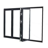 China Louver Curtain Double Tempered Aluminum Bi Fold Window For Housing Workshop Bathroom for sale