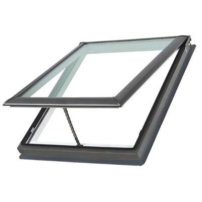 China Custom Made Aluminum Top Hung Home Window With Double Glass And Level 8 Air Tightness for sale