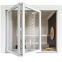 China Aluminum Louver Curtain Type Folding Windows With Heat Insulation Coefficient ≤2.1 for sale