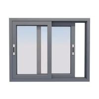 China Interior Noiseless Folding Screen Aluminum Sliding Glass Windows Customized Size for sale