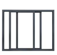 China Interior Noiseless Folding Screen Aluminum Sliding Glass Windows Customized Size for sale