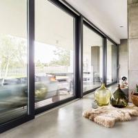 China China Suppliers' Aluminum Sliding Waterproof Doors With 304 Stainless Steel for sale