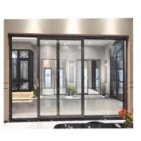 China China Suppliers' Aluminum Sliding Waterproof Doors With 304 Stainless Steel for sale
